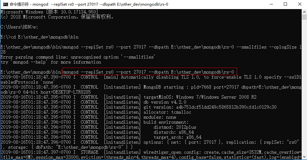 MongoDB复制（副本集）——Windows上进行部署_在windows部署mongodb副本集-CSDN博客