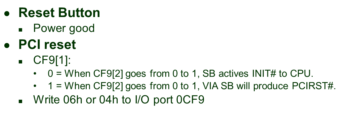 X86硬件底层之硬件cpu 重启&关机&开机_x86 pc 关机流程-CSDN博客