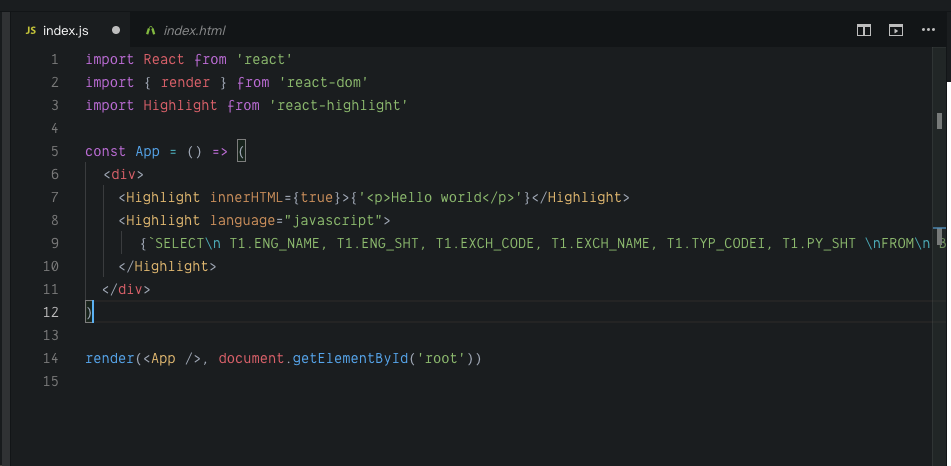 react高亮显示关键字组件react-highlight-CSDN博客