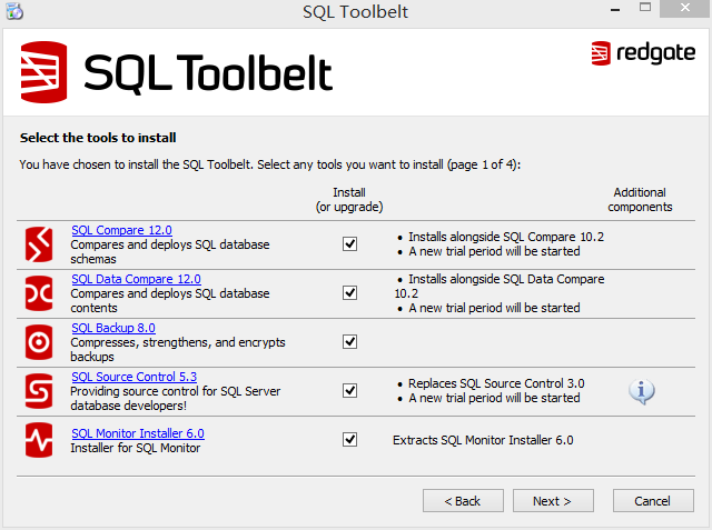 Red Gate(SQLToolbelt)SQL Server的安装与注册(破解)_redgate sql toolbelt-CSDN博客