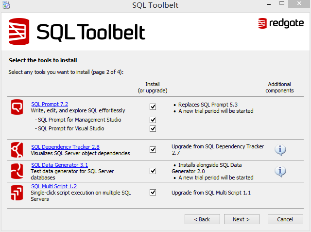 Red Gate(SQLToolbelt)SQL Server的安装与注册(破解)_redgate sql toolbelt-CSDN博客