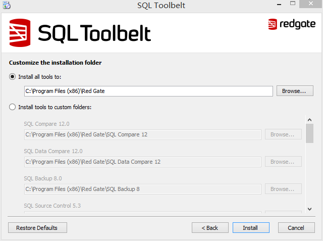 Red Gate(SQLToolbelt)SQL Server的安装与注册(破解)_redgate sql toolbelt-CSDN博客