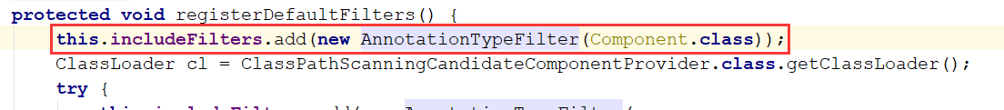 Spring基础组件的使用——componentscan扫描规则及其源码分析 Csdn博客