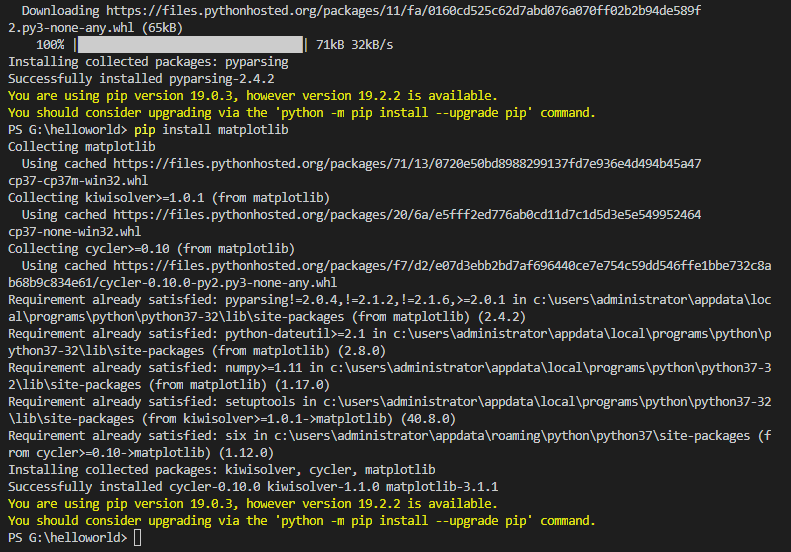 解决pip安装matplotlib过程中Could not find a version that satisfies the requirement pyparsing问题-CSDN博客