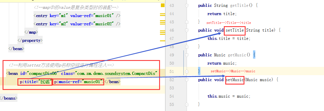Spring使用xml配置文件装配bean和属性注入 Spring Xml 配置bean Set 模式 Csdn博客