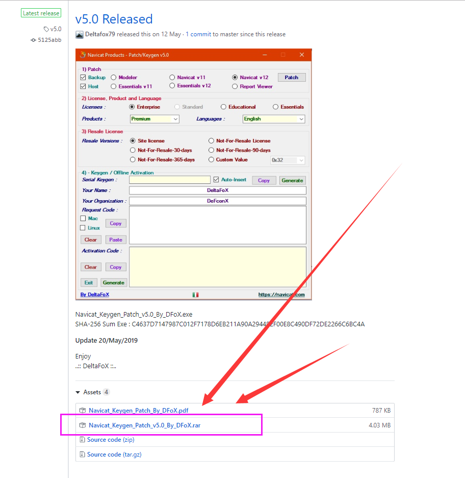 Navicat_Keygen_Patch_v5.0-Navicat破姐_github deltafox-CSDN博客