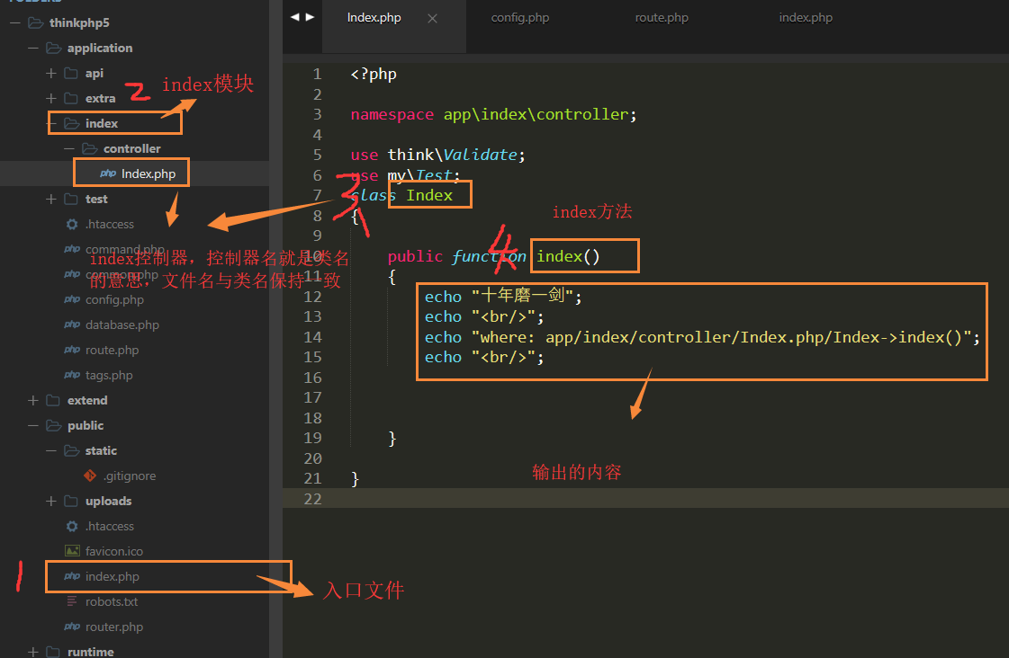 thinkphp5/phpstudy分析入口文件index.php及localhost和配置域名访问网站根目录www_thinkphp5域名指向哪个文件夹-CSDN博客