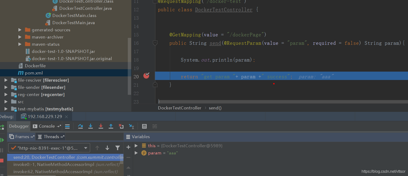 Idea远程调试docker中spring Boot项目应用remote Debug Spring Boot Docker Compose Intellij Csdn博客
