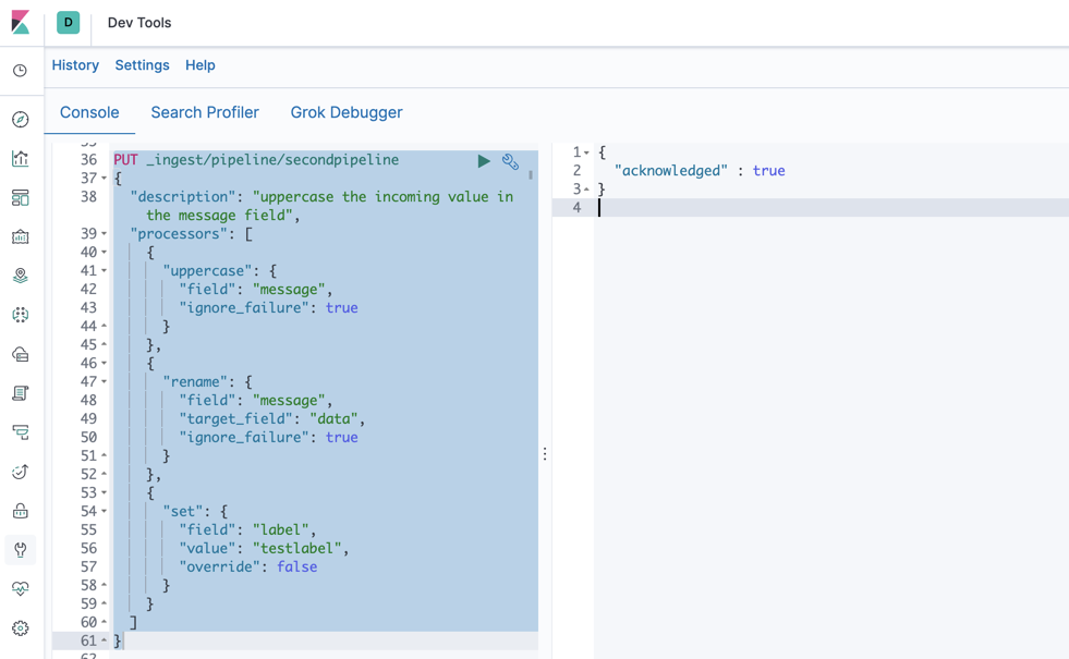 如何在 Elasticsearch 中使用 Pipeline Api 来对事件进行处理 Elastic Pipeline Csdn博客