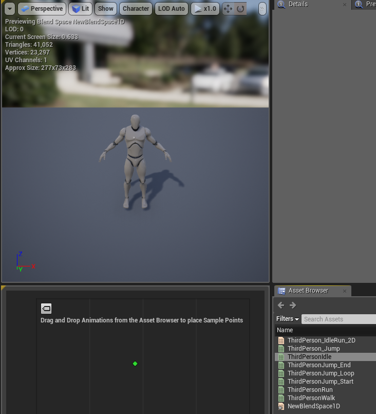 UE4学习笔记：混合空间(BlendSpace)的使用_ue混合空间-CSDN博客