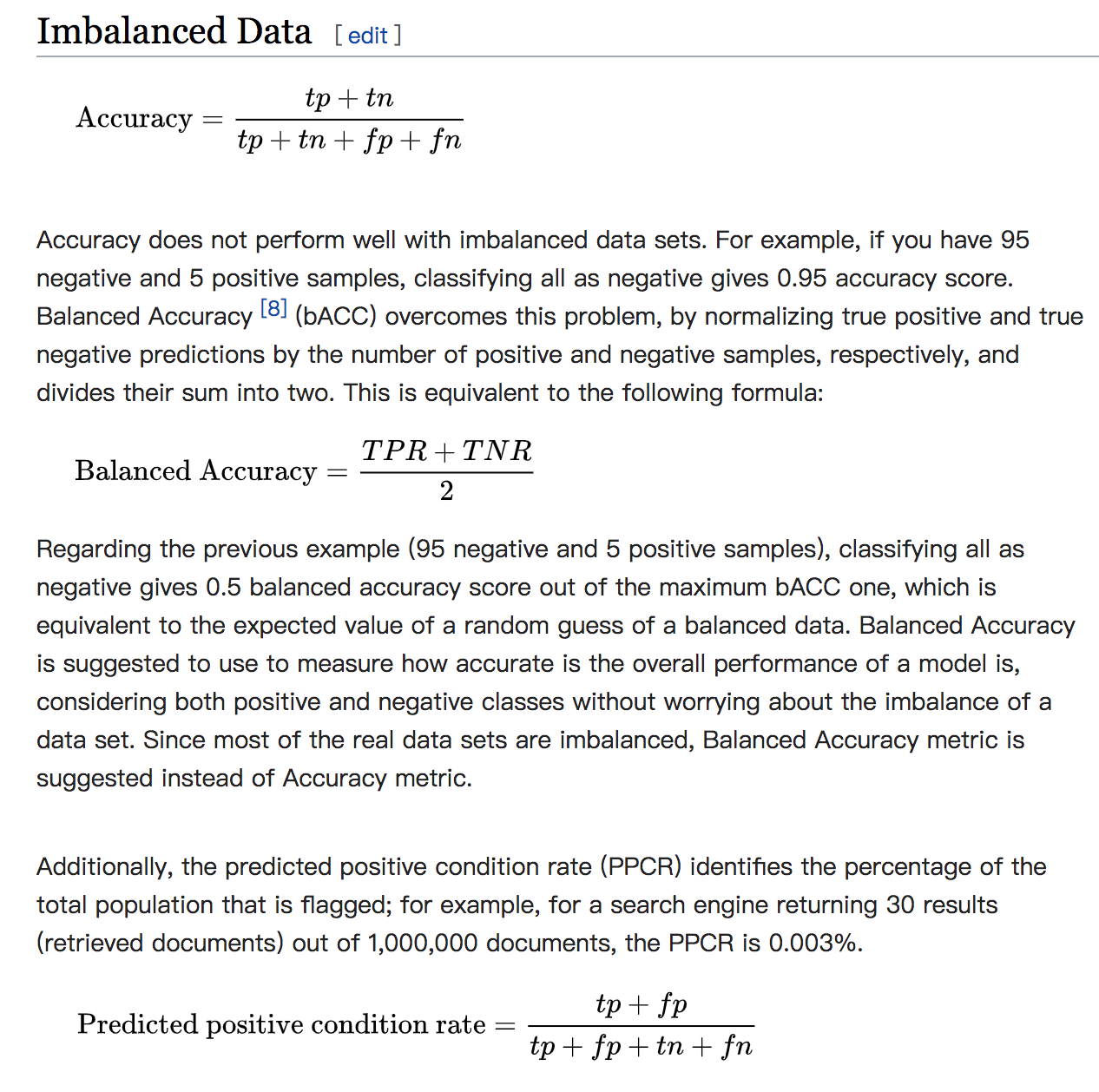 评价指标 balanced accuracy-CSDN博客