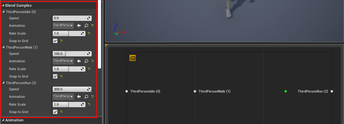 UE4学习笔记：混合空间(BlendSpace)的使用_ue混合空间-CSDN博客