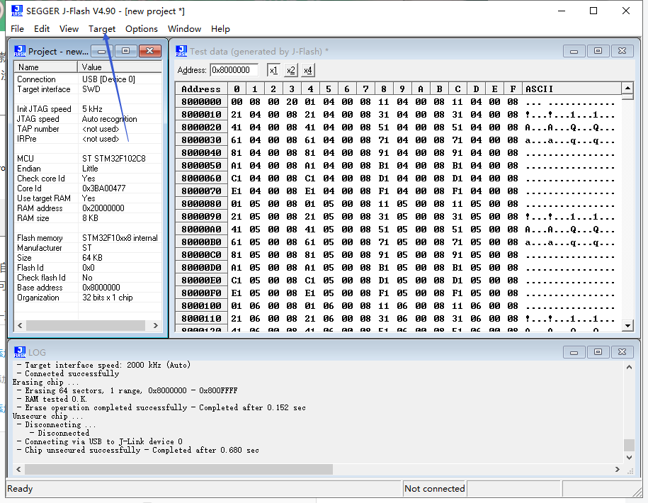 日记 08 19 一种 Keil5 锁死 Stm32f103c8t6的 解决方法 Flash Download Failed Cortex M3 Keil F103c8t6不能下载
