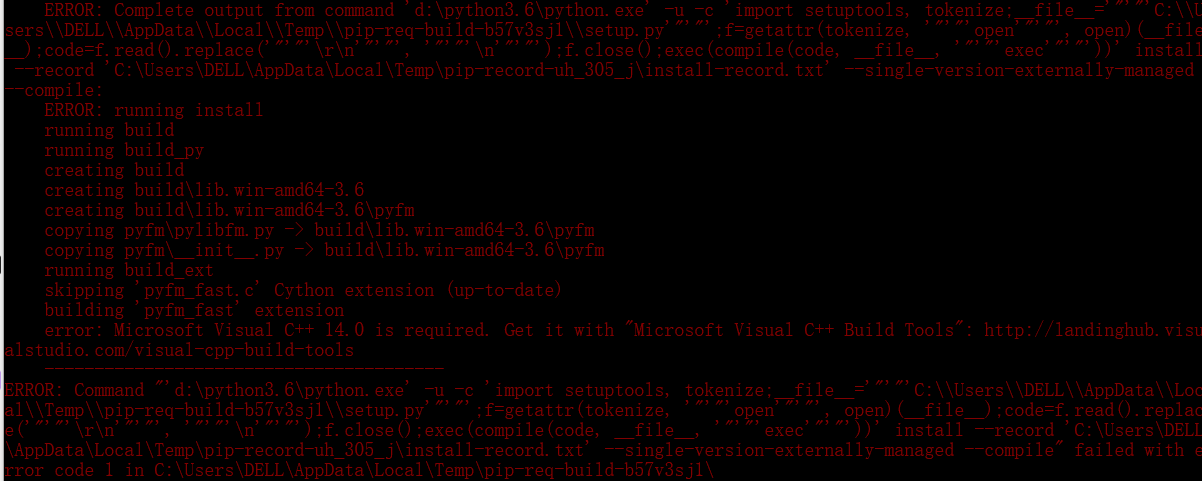 Pyfm安装过程，遇到的问题和解决方法（linuxwindows）安装pyfim Csdn博客 