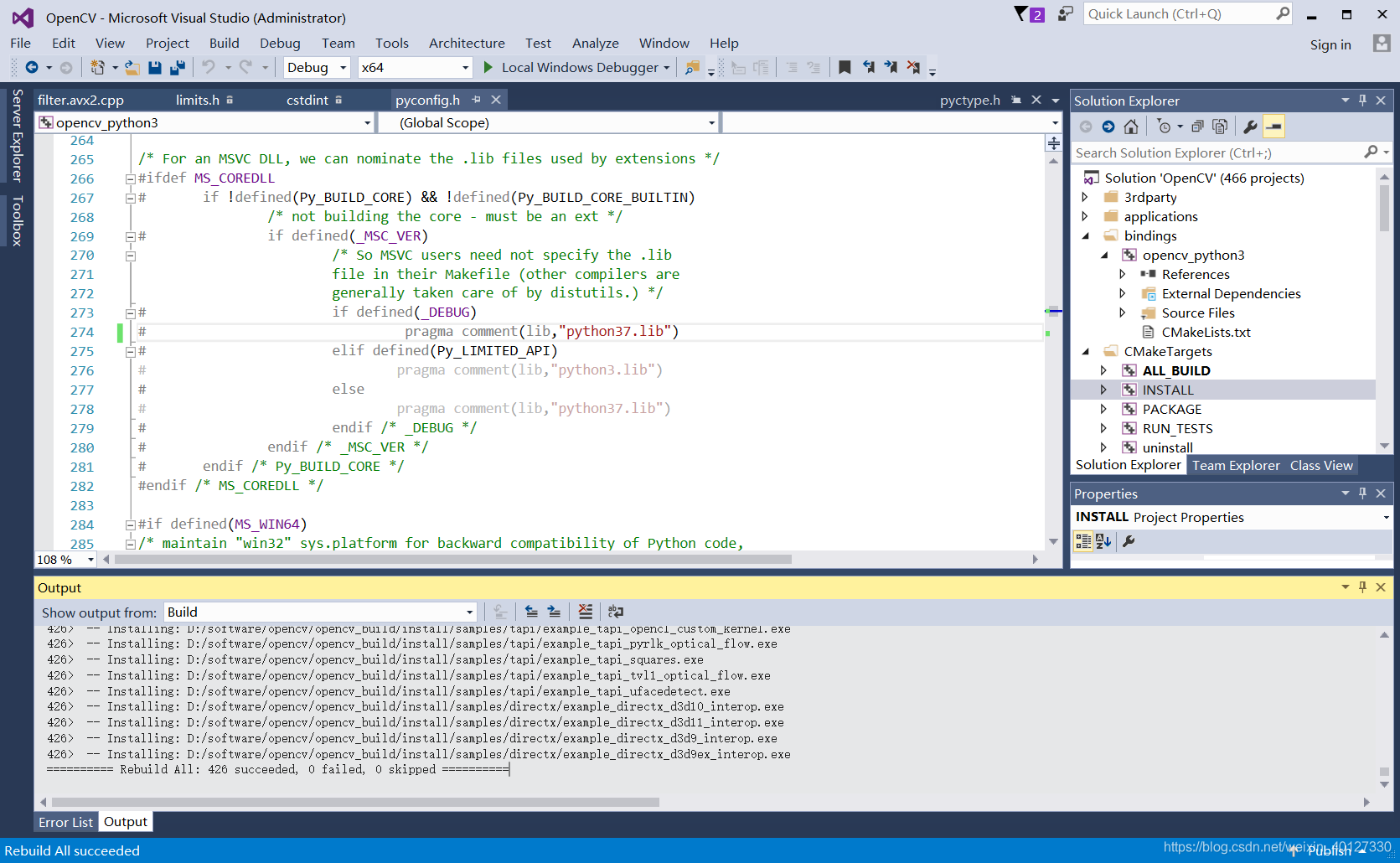 Opencv编译时出现:无法打开 Python37dlib 的问题编译opencv 无法打开python Csdn博客