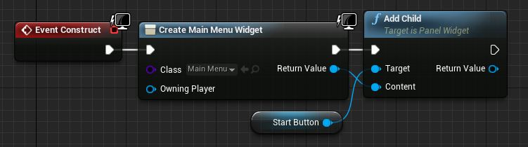 【UE4从零开始 022】显示控件蓝图_ue4蓝图设置控件return value-CSDN博客