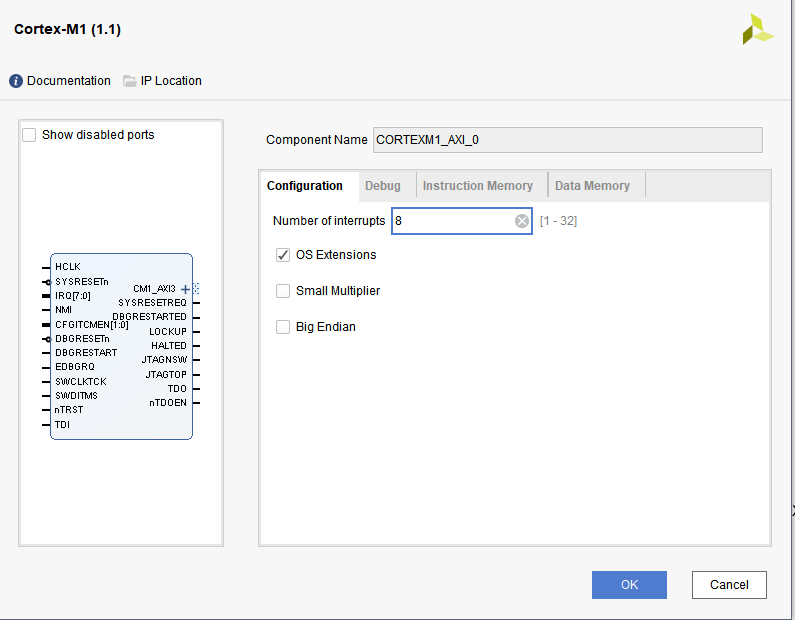 一、在Xilinx FPGA上使用Cortex M1 软核——FPGA工程搭建_xilinx k7内部嵌入cortexm1核-CSDN博客