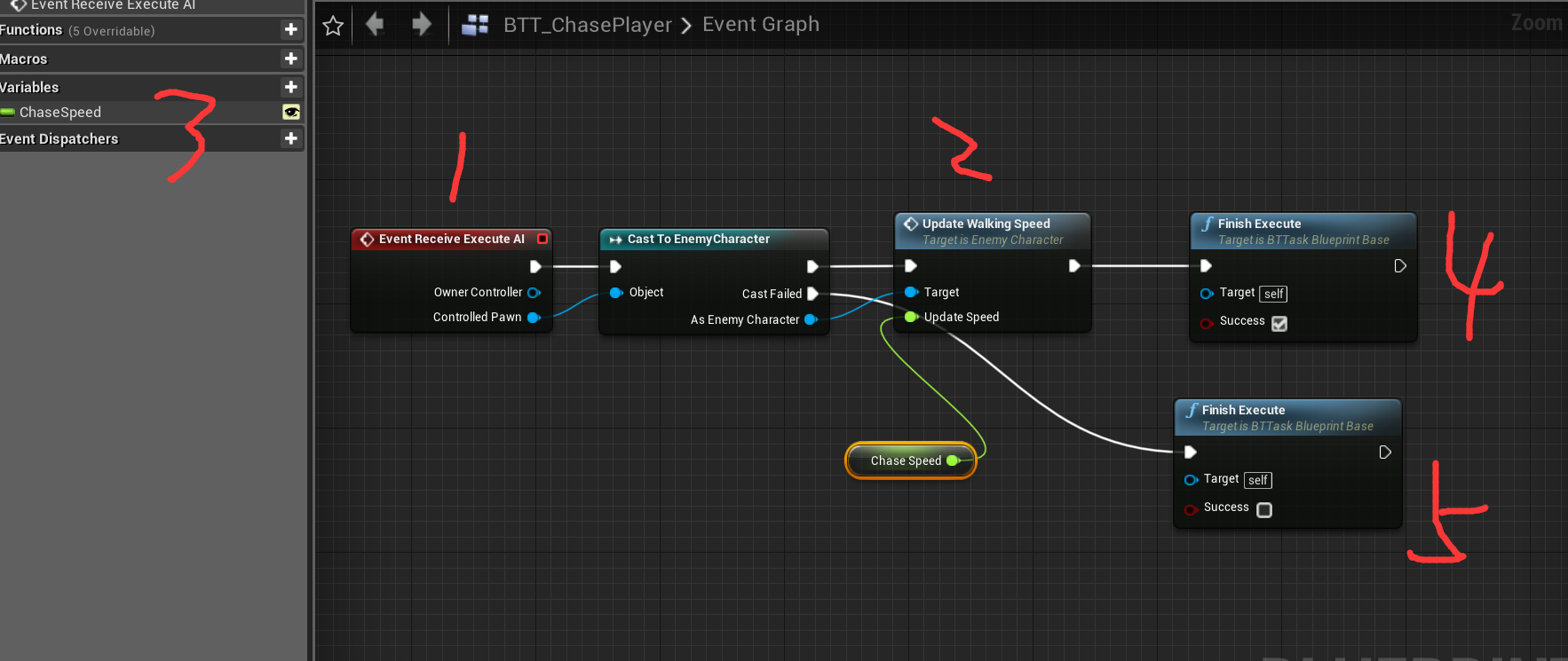 UE4 AI行为树（一）AI追逐玩家_花间璃的博客-CSDN博客_ue4ai
