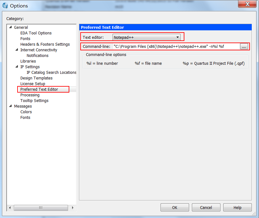 Quartus中使用notepad++的关联设置_quartus关联notepad-CSDN博客