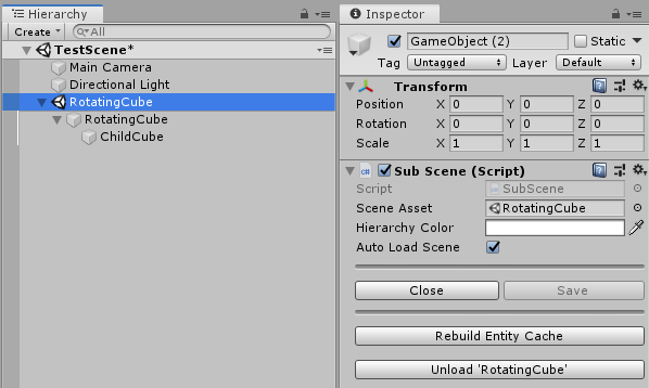 Unity ECS+Jobs System笔记 案例解析3（十二）_unity subscene有什么用-CSDN博客