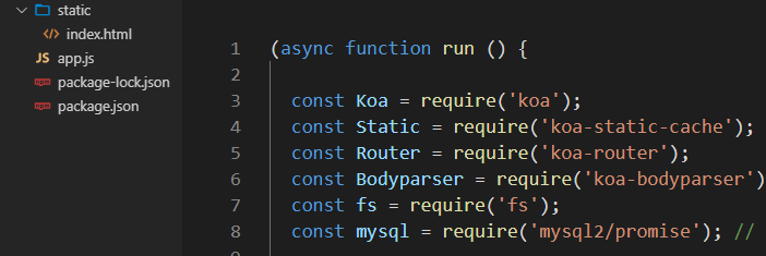 Koa中使用mysql数据库实现增删改查koa数据库 Csdn博客 2013