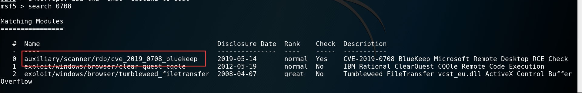CVE-2019-0708-windows RDP远程代码执行漏洞复现_sever 2008rdp漏洞-CSDN博客