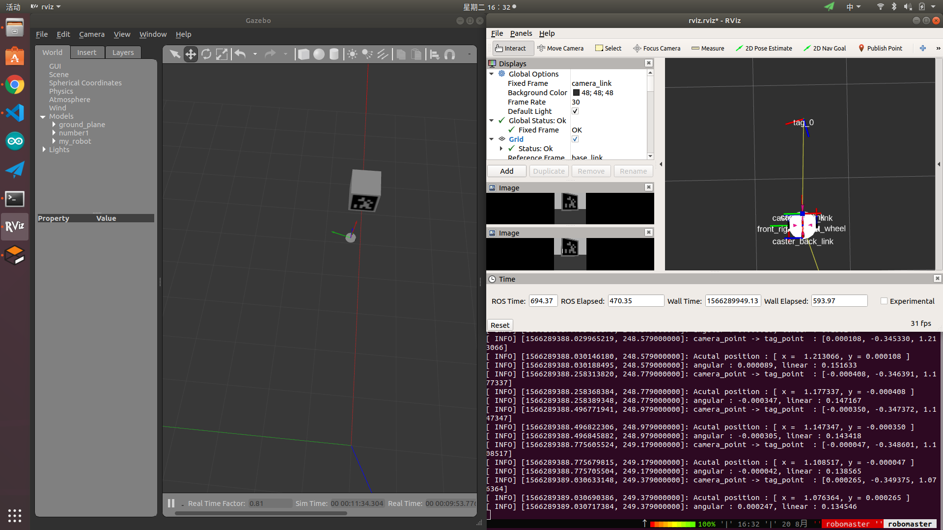 AprilTag的Tag识别，定位以及跟随_apriltag在gazebo里检测定位-CSDN博客