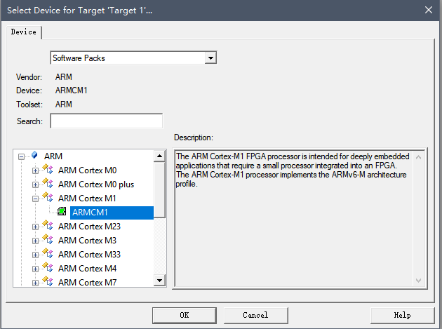 二、在Xilinx FPGA上使用Cortex M1 软核——搭建Cortex-M1嵌入式工程_armcm1 package-CSDN博客