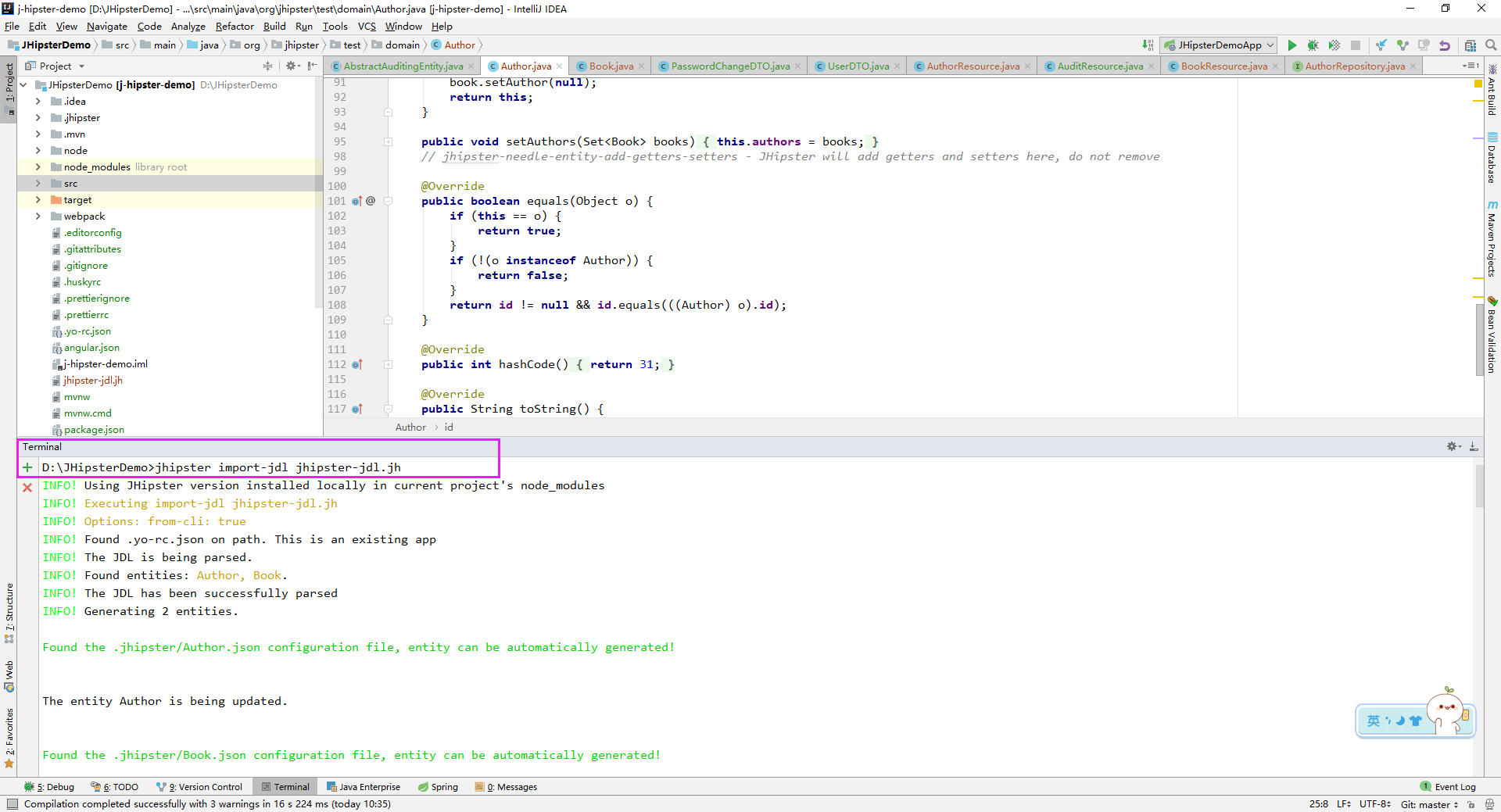 JHipster------使用JDL-Studio自动生成代码_jdl生成代码-CSDN博客