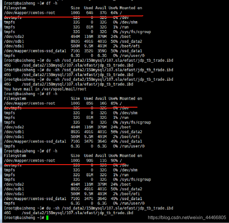 记录一次mysql的ibd文件过大处理过程mysql Ibd文件太大 Csdn博客