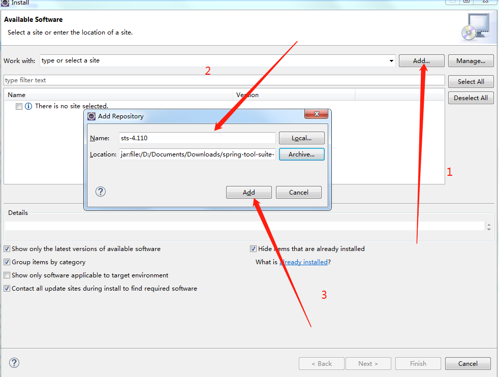 eclipse2019-03版本集成STS（Spring Tool Suite (STS) for Eclipse）插件以及遇到的问题 ...