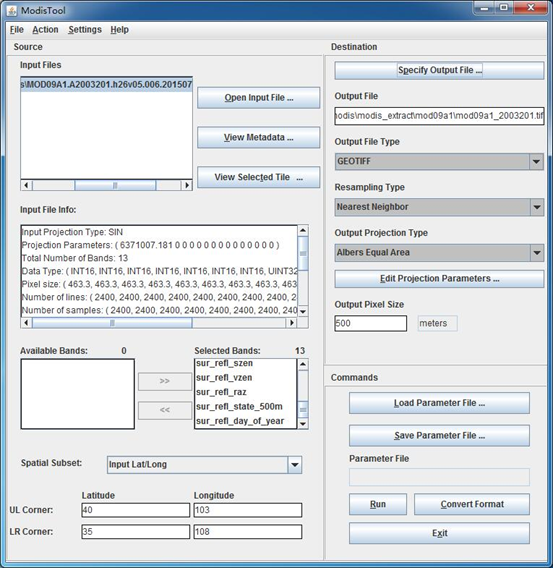 MODIS数据下载及MRT批处理方法_lp dacc数据下载-CSDN博客
