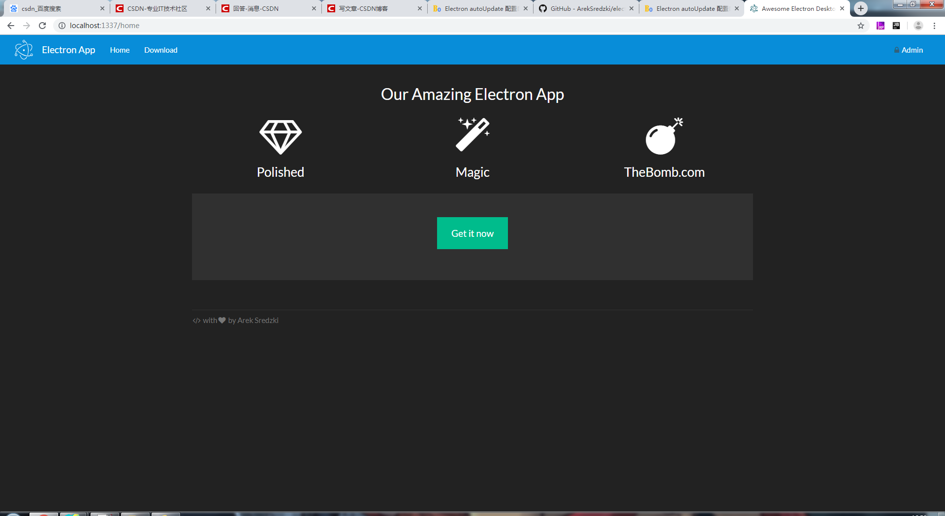 Electron+React+Antd将网页打包成应用程序完整步骤（electron-builder （搭建热更新） 或 electron-packager（不搭建热更新））_electron ...