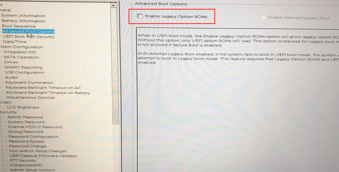 戴尔Inspiron 灵越 15 5000（5580）BIOS设置U盘启动_戴尔inspiron15bios-CSDN博客