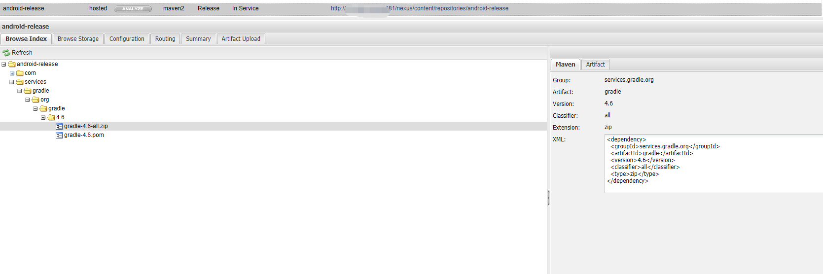 【Maven学习】如何上传gradle压缩zip包至Maven私服，让Android项目可以引用Maven库里面的gradle压缩包 ...