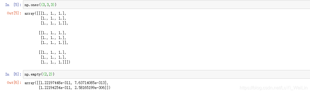 Python常用包学习(一)numpy包(理论动手实践) Csdn博客