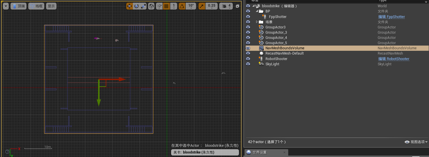 UE4-（蓝图）第三十一课设置自动寻路并使用寻路AI_ue4topdowncharacter寻路-CSDN博客