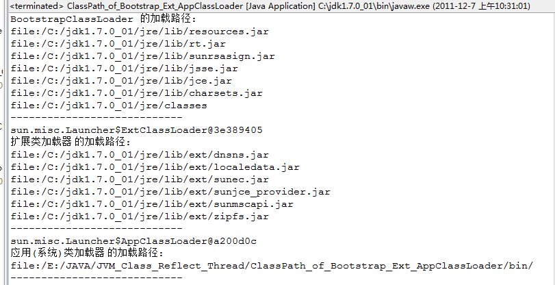 java BootstrapClassLoader/ExtClassLoader/AppClassLoader的加载路径及"父委托机制"_bootstrap classloader加载哪个路径 ...