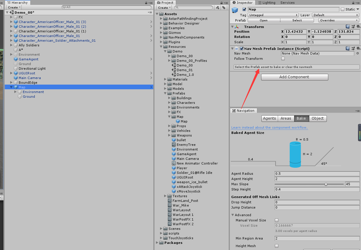 NavMeshComponents插件(NavMeshPrefabInstance)----------预制体绑定NavMeshDate（unity2018.3）-CSDN博客