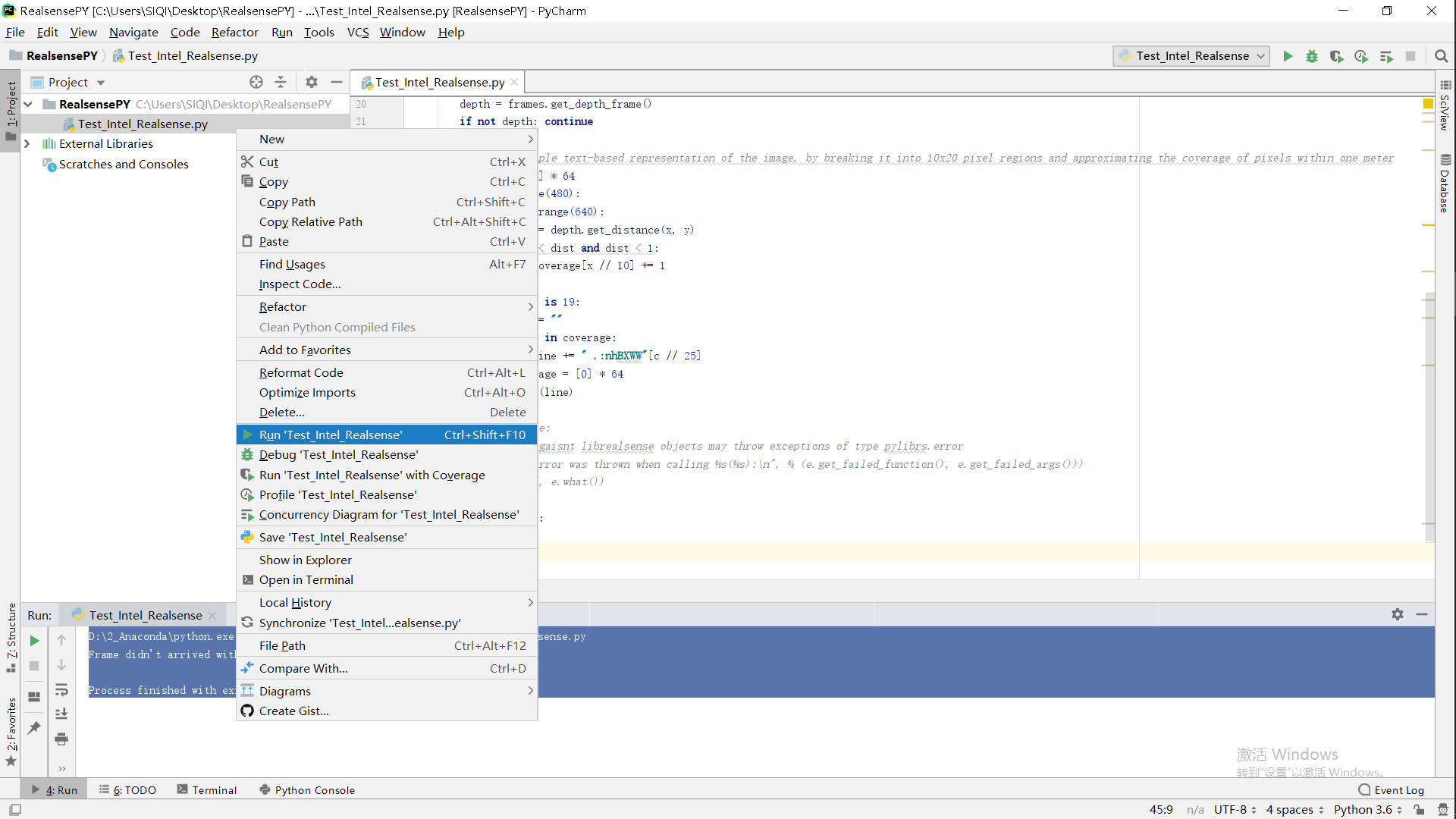 Intel Realsense D435 python 实战（一）_intel d435 python 关节识别-CSDN博客