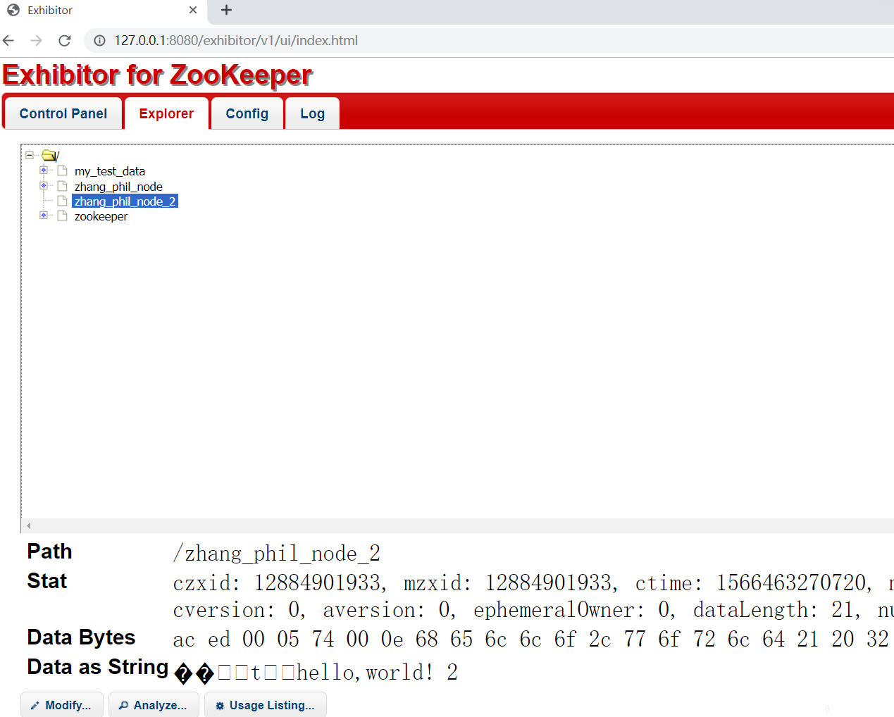 Exhibitor监控监视zookeeper节点状态和数据变化-CSDN博客