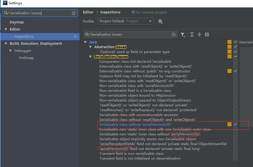 IntelliJ Idea -- 自动生成序列化 UUID_idea uuid-CSDN博客