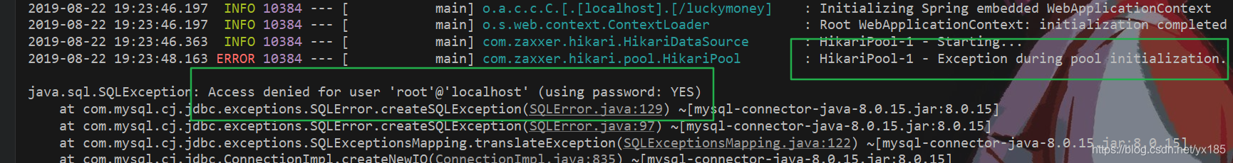 Spring Boot连接mysql 8 0 坑 Yxin185的博客 Csdn博客 Springboot连接mysql8 0
