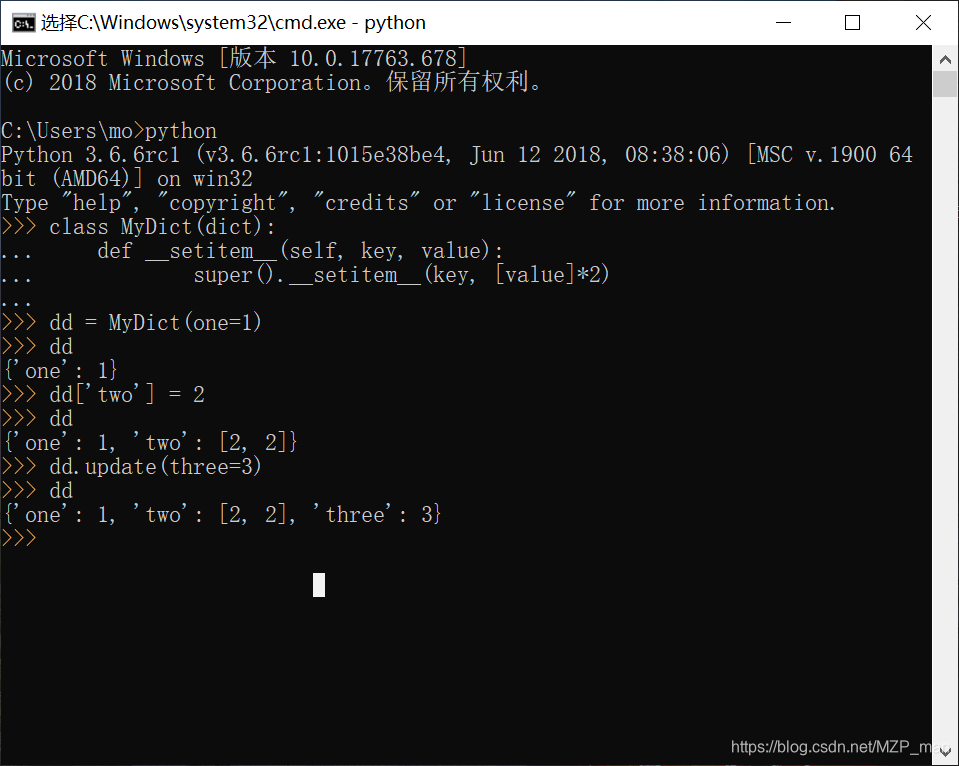 Python 继承内置类型的问题和解决方案从python内置类型继承 Csdn博客