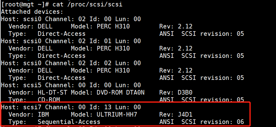 磁带机PowerVault LTO-7使用_linux安装lto-7-CSDN博客