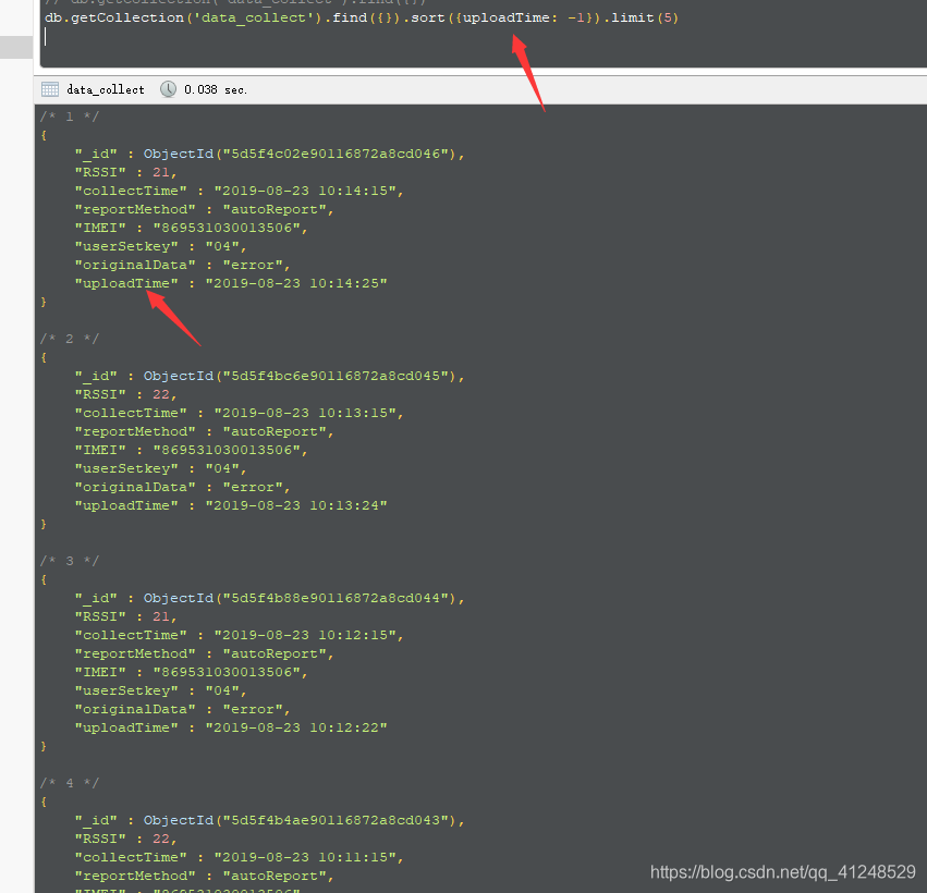 Mongodb 时间倒序查询和模糊条件查询总条数mongodb 倒序 Csdn博客