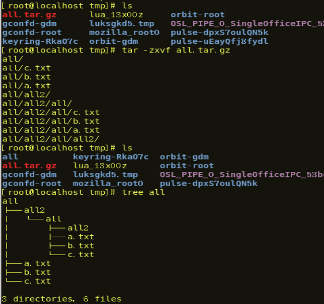 Linux下gzip、bzip、zip、tar压缩命令的使用详解-CSDN博客