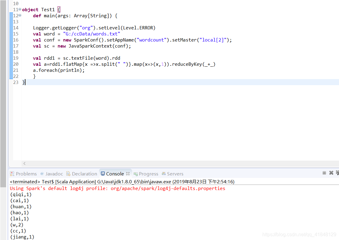 Spark代码实现flatmap报错missing Parameter Typespark Missing Parameter Type X Csdn博客
