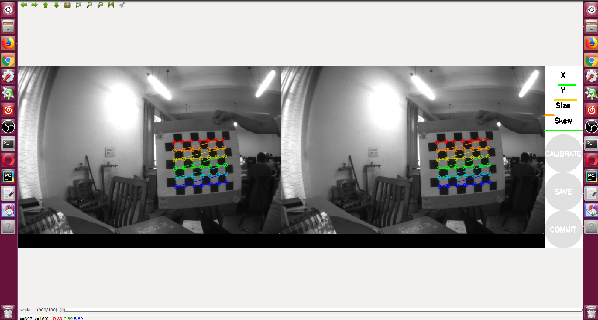 ROS下单目和双目相机的标定_ros双目标定-CSDN博客