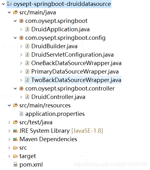 Springboot210、druiddatasource多数据源简单使用 Csdn博客